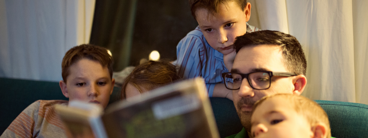 Why sharing stories matters and the benefits of reading for families